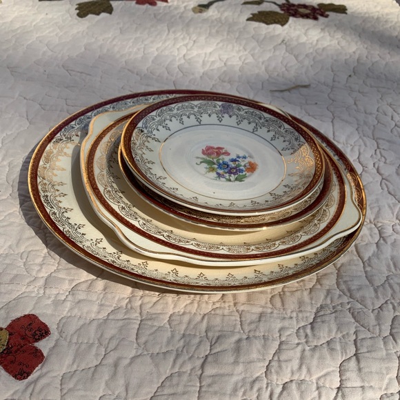 Stetson | Kitchen | Vintage Stetson China Co Dishes 22k Gold | Poshmark